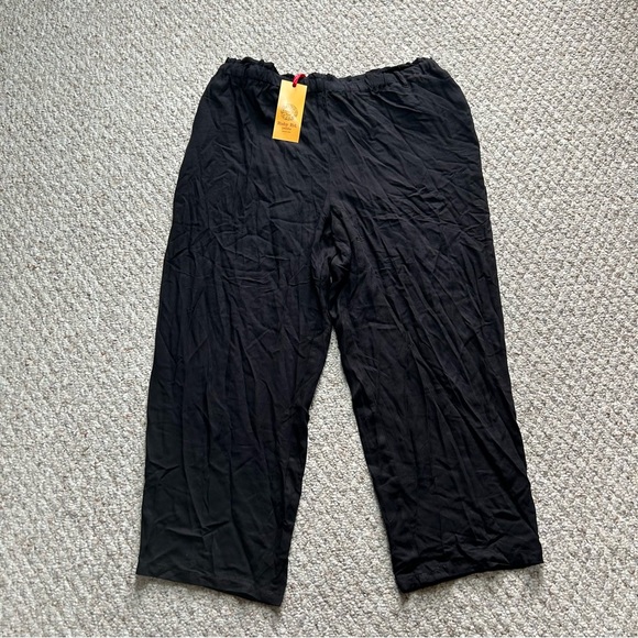 Ruby Rd. | Pants & Jumpsuits | Ruby Rd Animal Instinct Black Pull On Pants Womens Pl Elastic ...